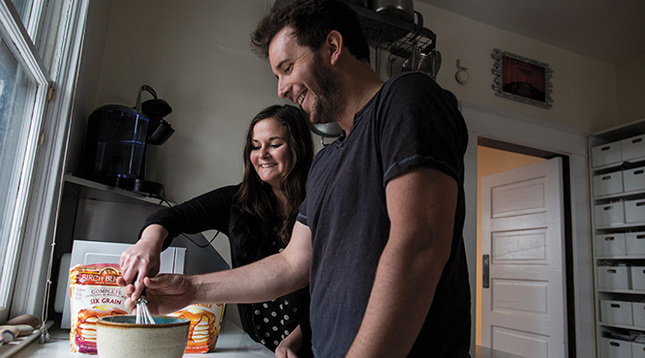 Lizzi Ackerman and Matt LaCasse: selling like . . . well, you know ...